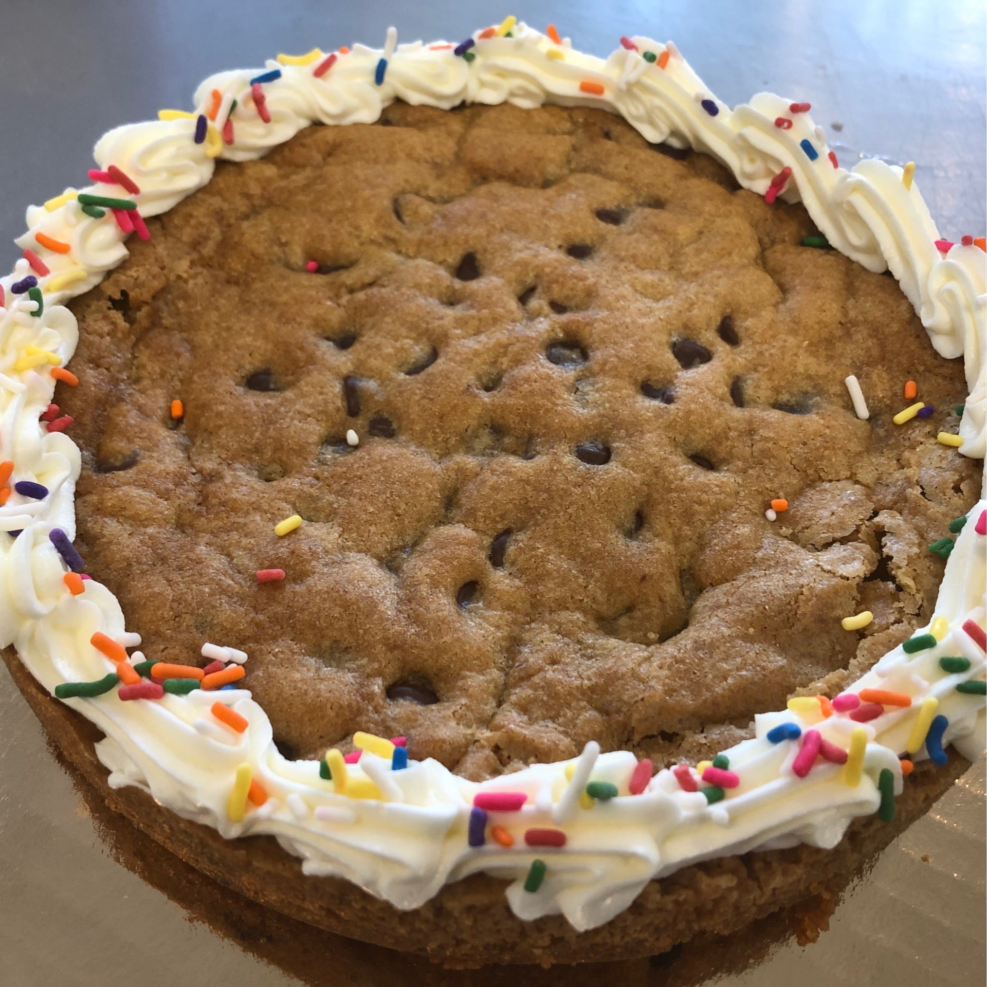 Chocolate Chip Cookie Cake 8” | BAM Desserts