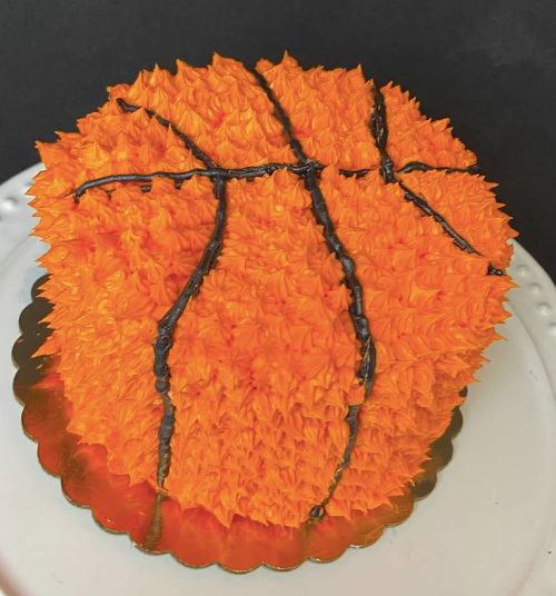 6" Basketball Cake | BAM Desserts